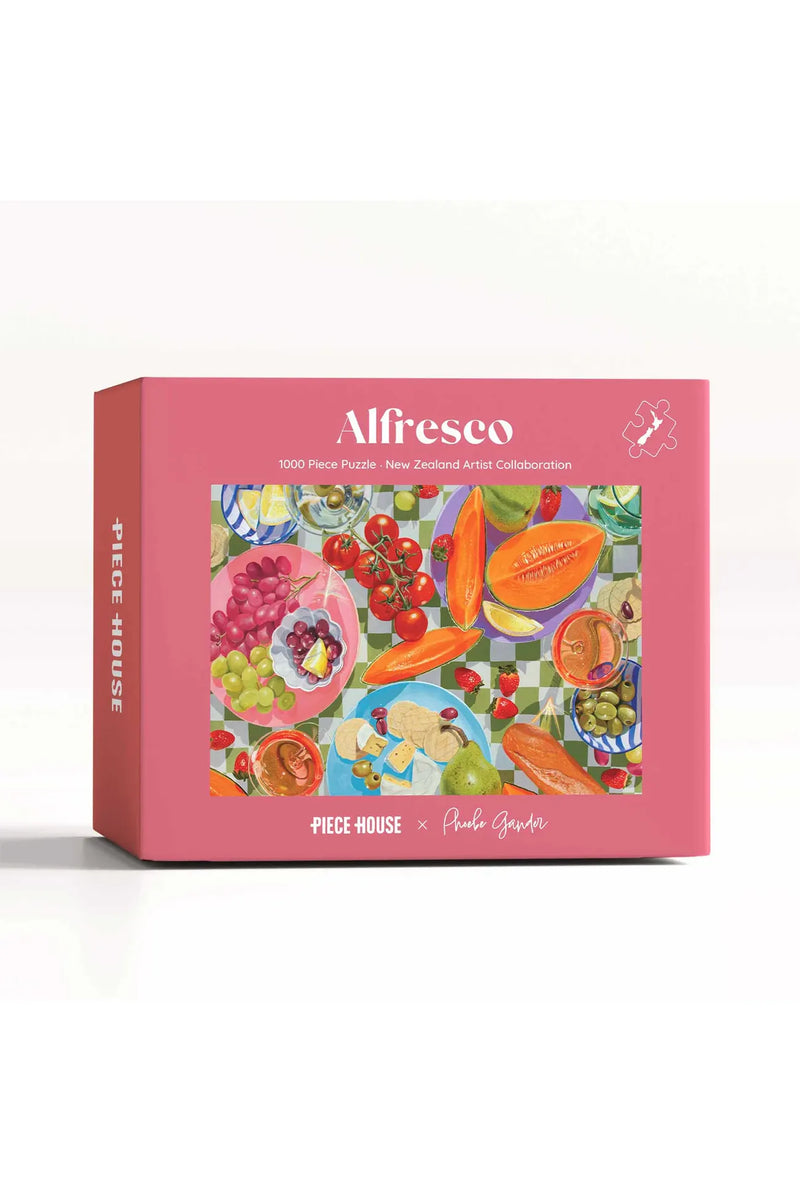 Piece House | Alfresco 1000 Piece Jigsaw Puzzle | Crisp Home + Wear