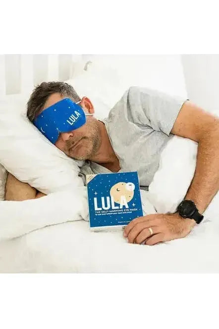 Lula Eye Mask | Extra Large Unscented Self Warming Eye Mask | Crisp ...