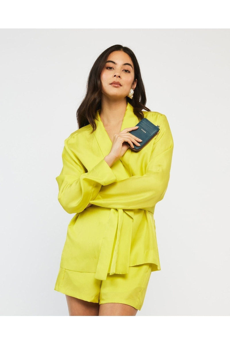 Saben | Winona Card Holder | Ocean | Crisp Home + Wear