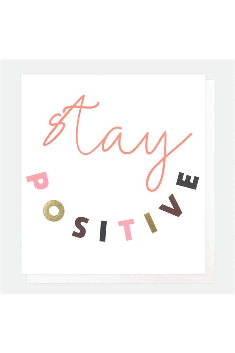 Empathy Greeting Card | Stay Positive – Crisp Home + Wear