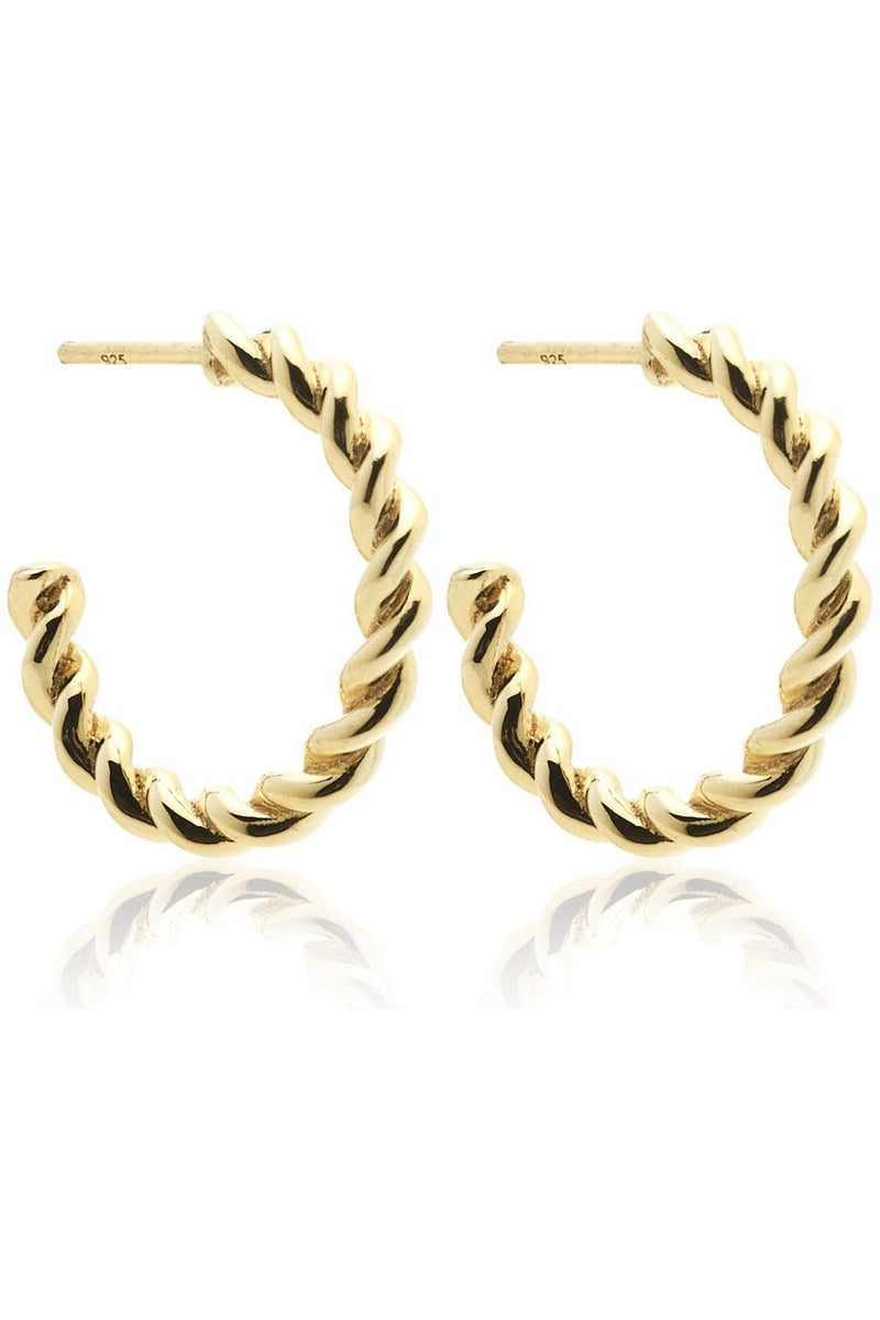 Silk & Steel | Rope Hoops | Gold | Crisp Home + Wear
