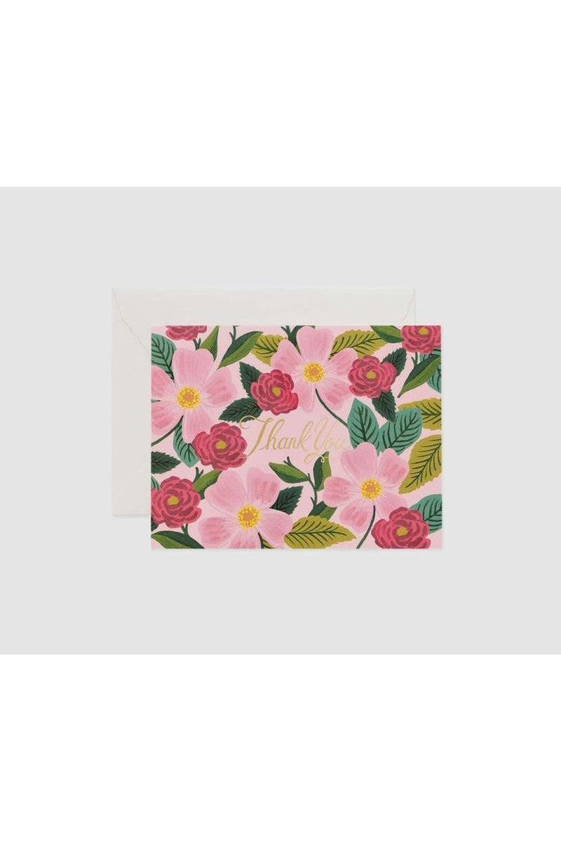 Rifle Paper | Greeting Card Rose Garden Thank You | Crisp Home + Wear