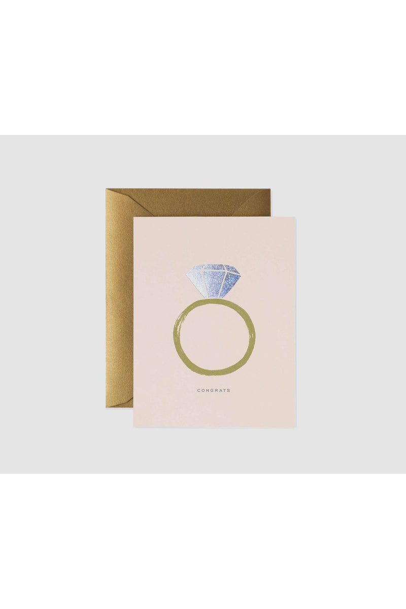 Rifle Paper | Greeting Card Congrats Engagement | Crisp Home + Wear